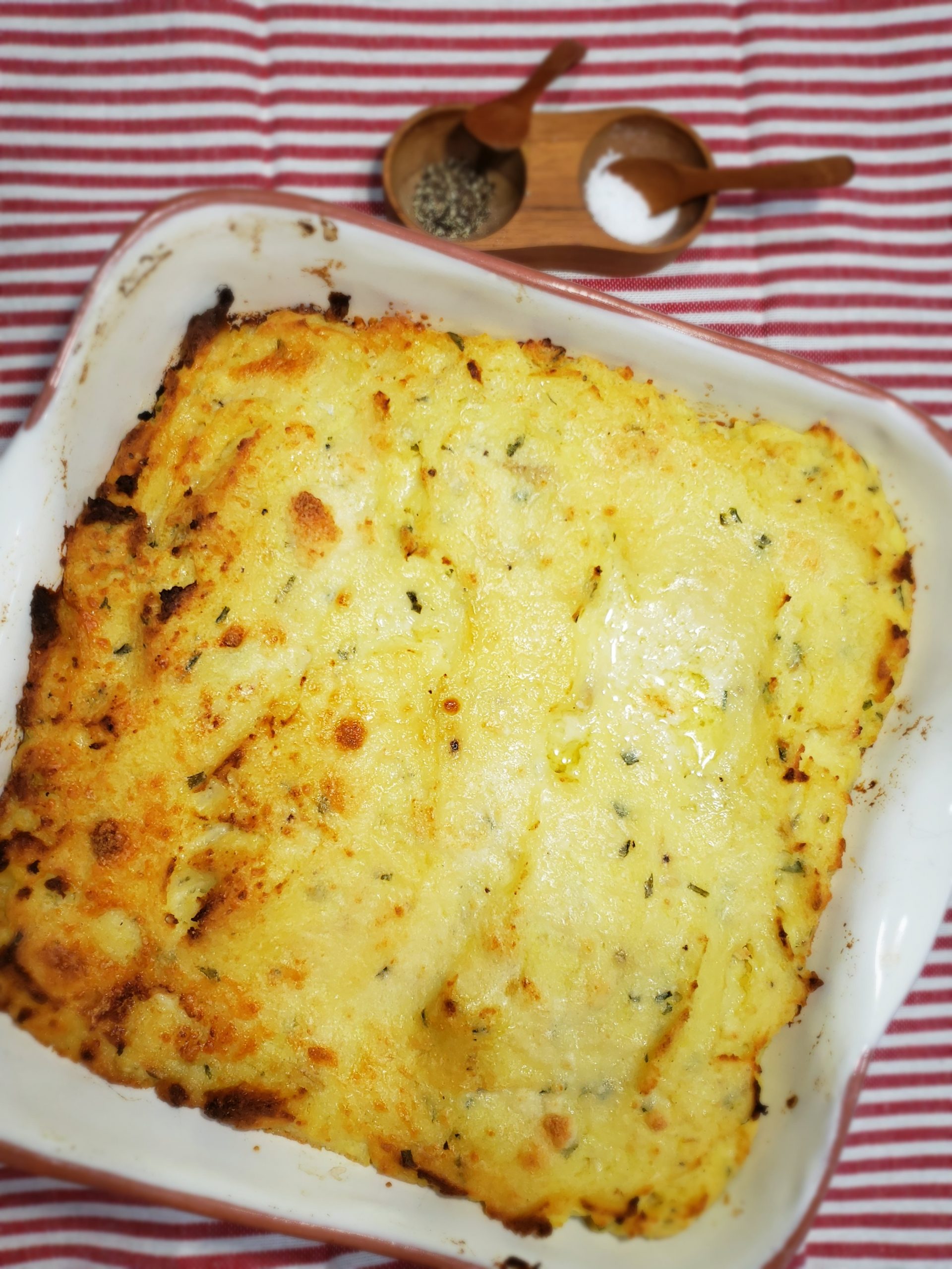 Fluffy Goat Cheese and Chive Mashed Potatoes | Salt Sugar Spice